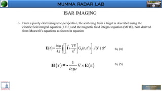 2015-06-17 FEKO Based ISAR Analysis for 3D Object Reconstruction | PDF