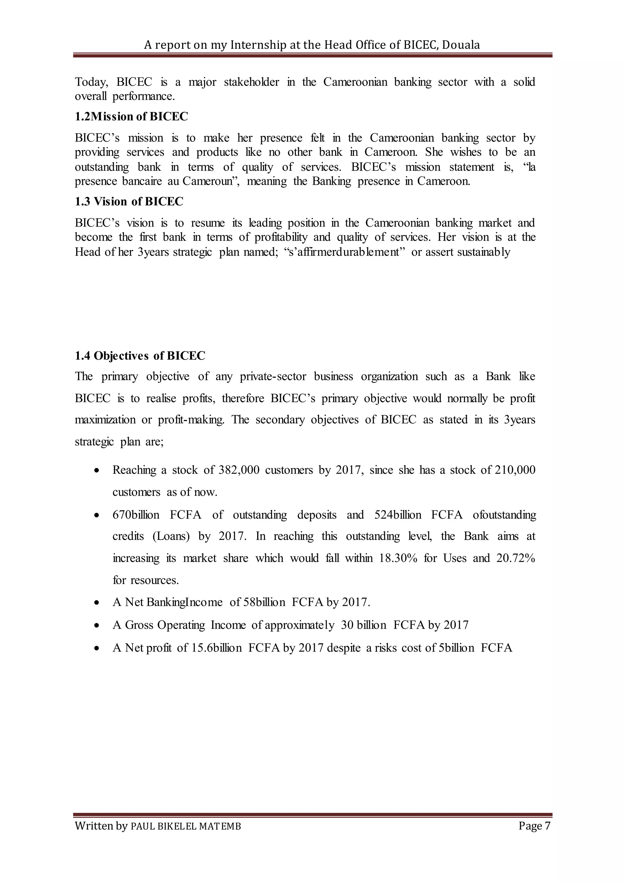 My Internship Report (Autosaved) | DOCX