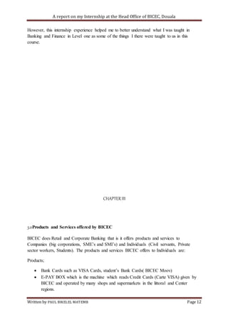 My Internship Report (Autosaved) | DOCX