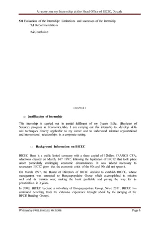 My Internship Report (Autosaved) | DOCX