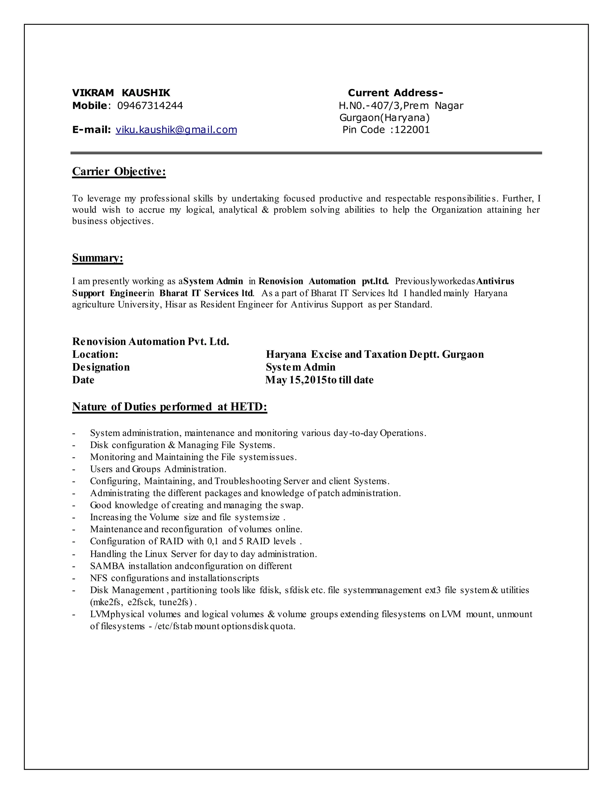 vikram_cv1._(1)[1] | PDF