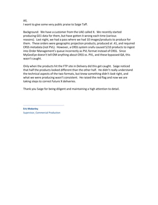 Attention to Detail | PDF