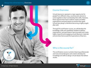 Design live online learning_course brochure | PPTX | Educational Video ...