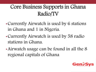 GeniSys Airwatch presentation | PPTX