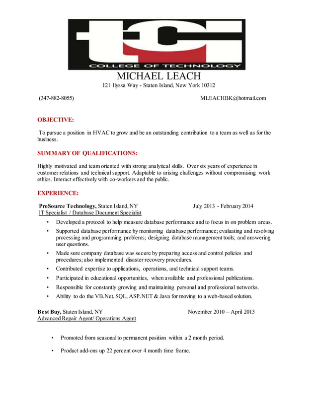 TCI Resume | DOCX