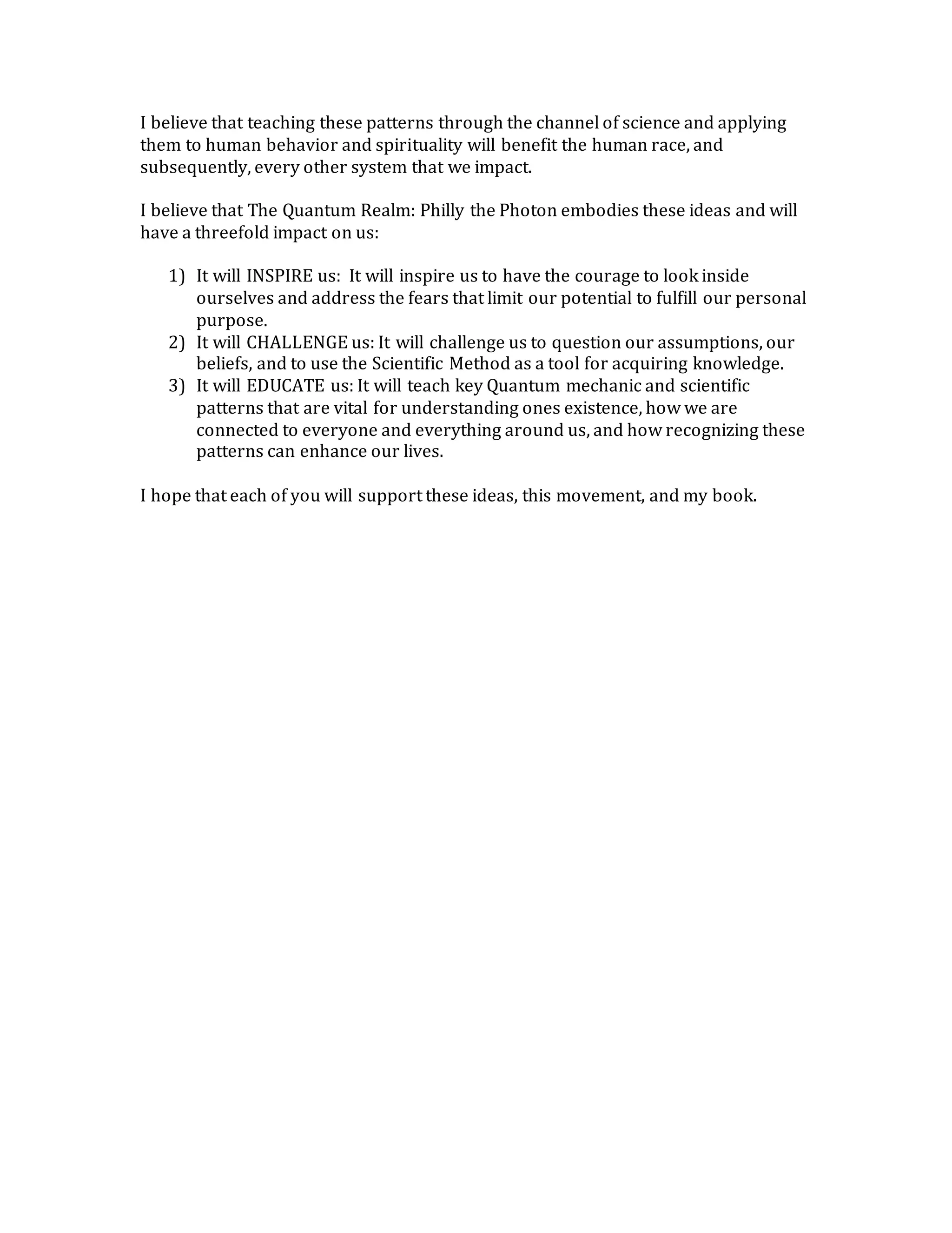 Personal Ethos | DOCX