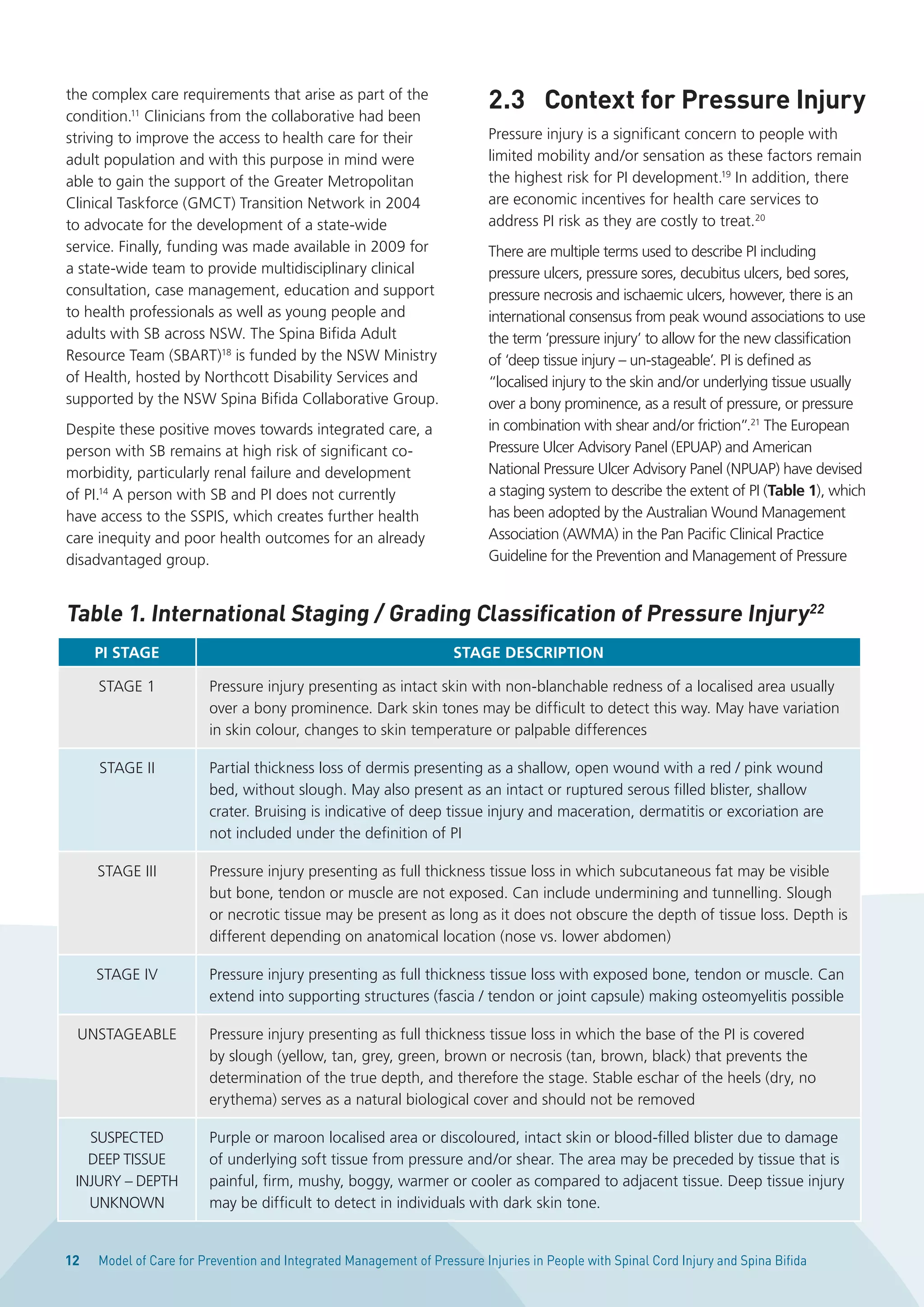 Spinal-Cord-Injury-Spina-Bifida-Model-of-Care | PDF