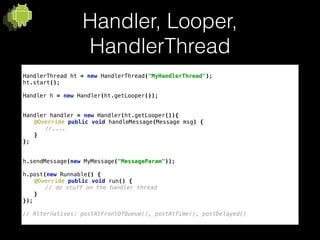 Android Concurrency Presentation | PDF | Operating Systems | Computer ...