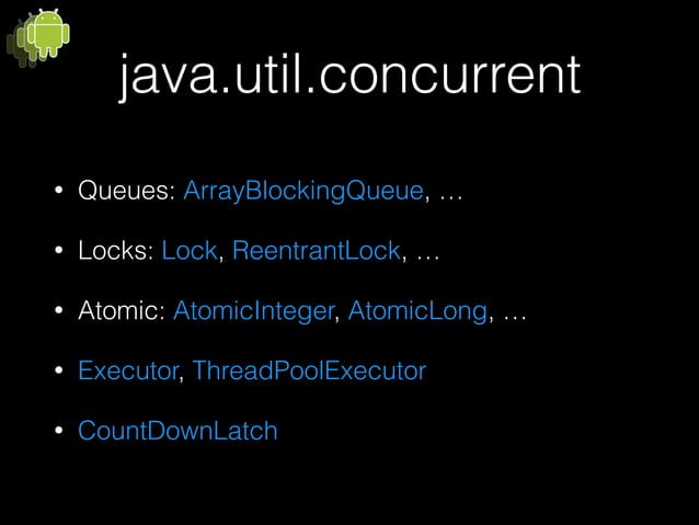 Android Concurrency Presentation | PDF | Operating Systems | Computer Software and Applications
