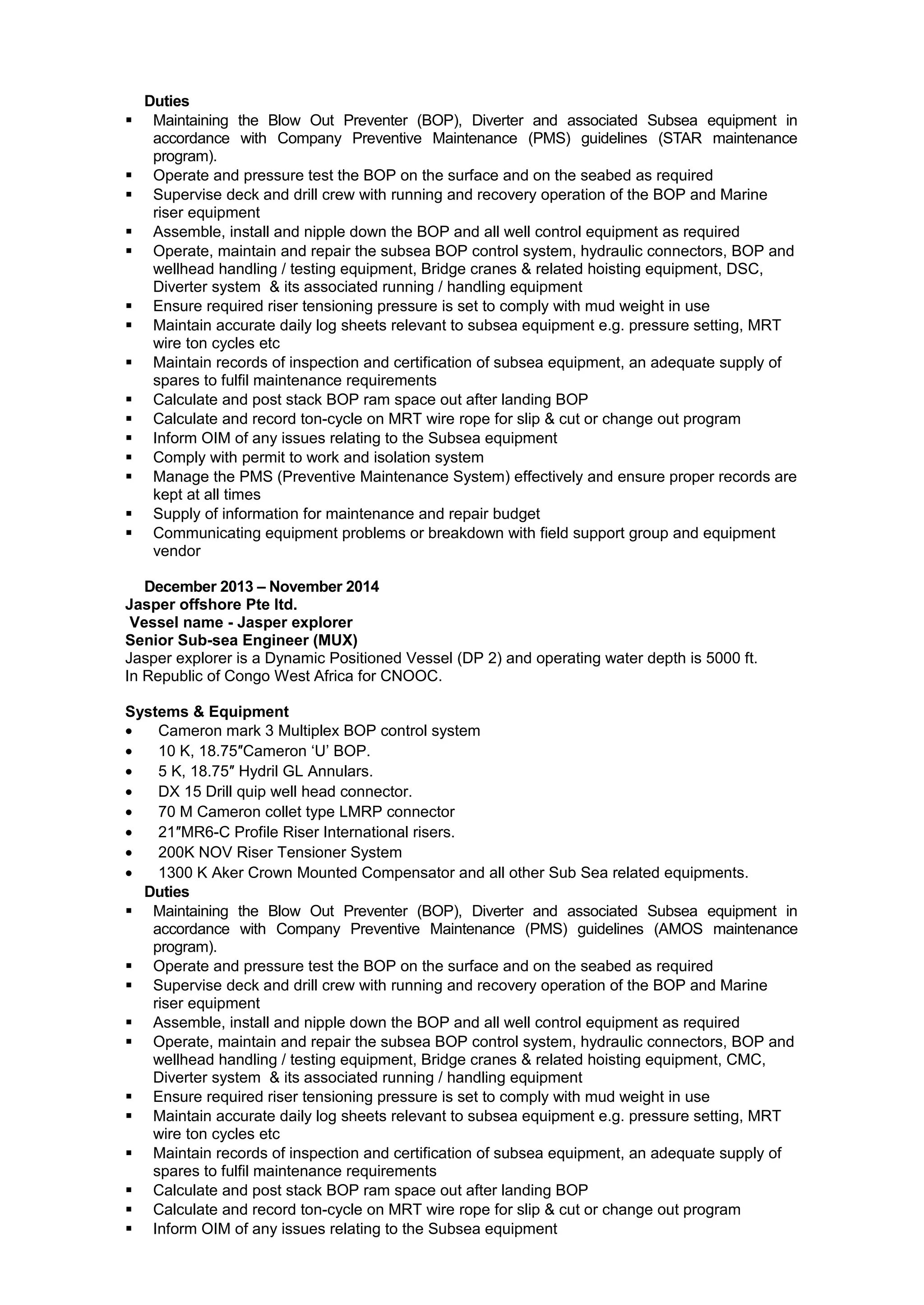 Vimal Viswanath CV 1 | DOC