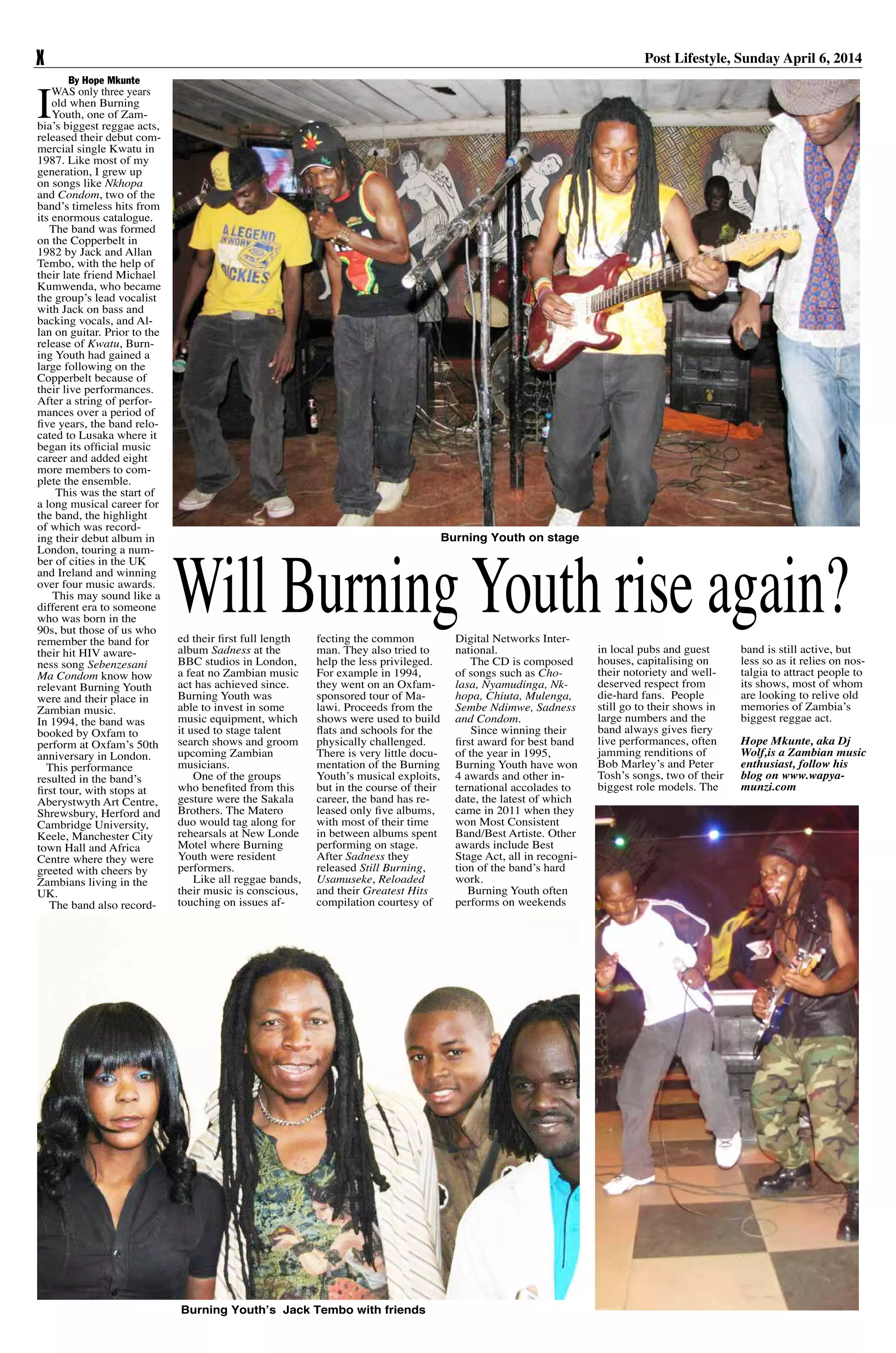 Burning Youth Article | PDF