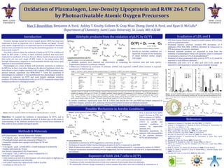 Condensed Lipid Poster Sigma Xi Final | PPT