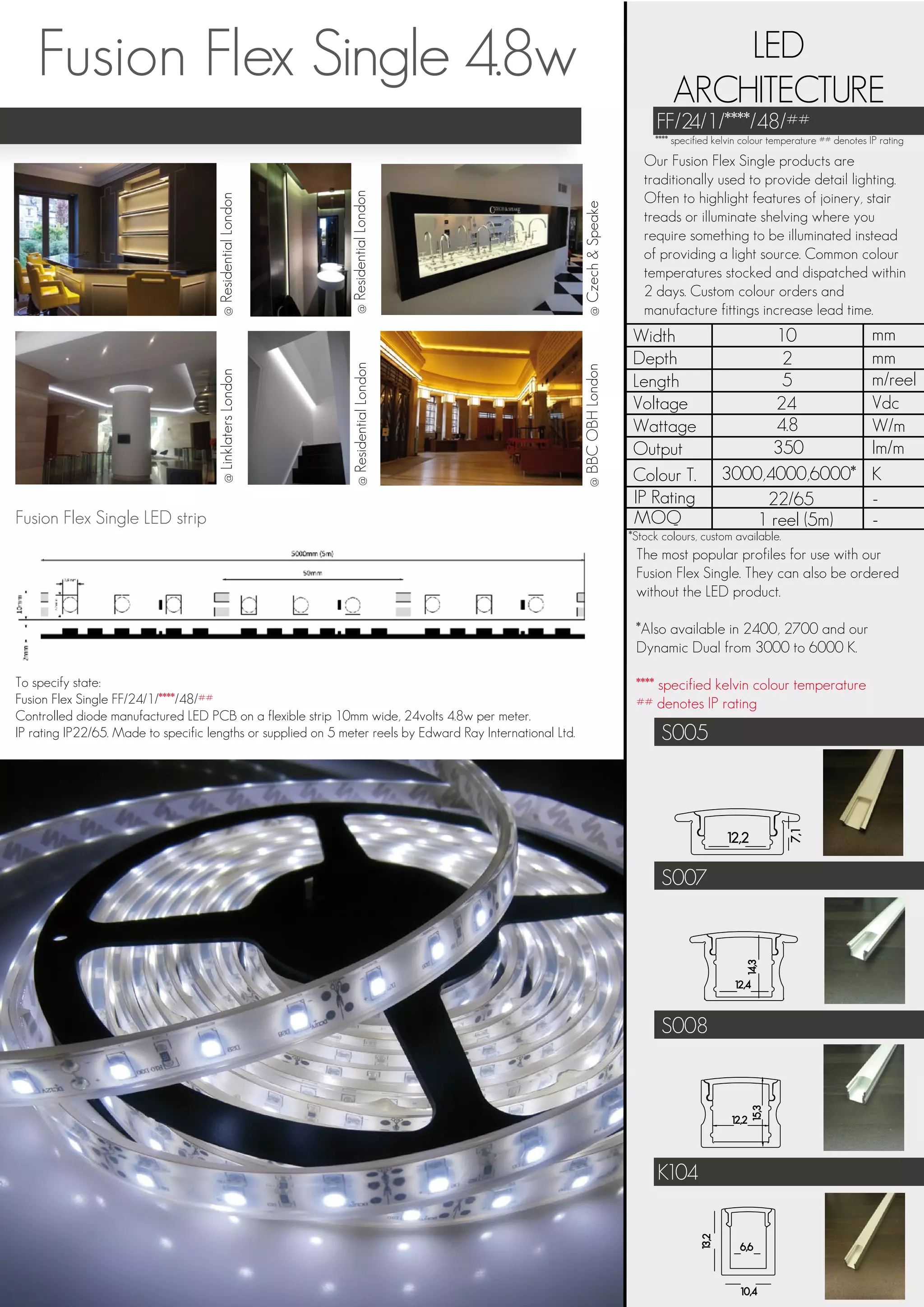 Edward Ray International Fusion Flex Range 2016 | PDF