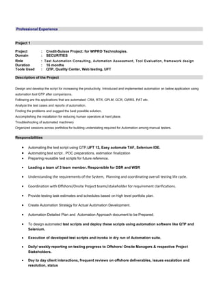 PriyankaMeher_TestEngineer_Profile | DOC