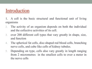 cell and its organelles | PPT
