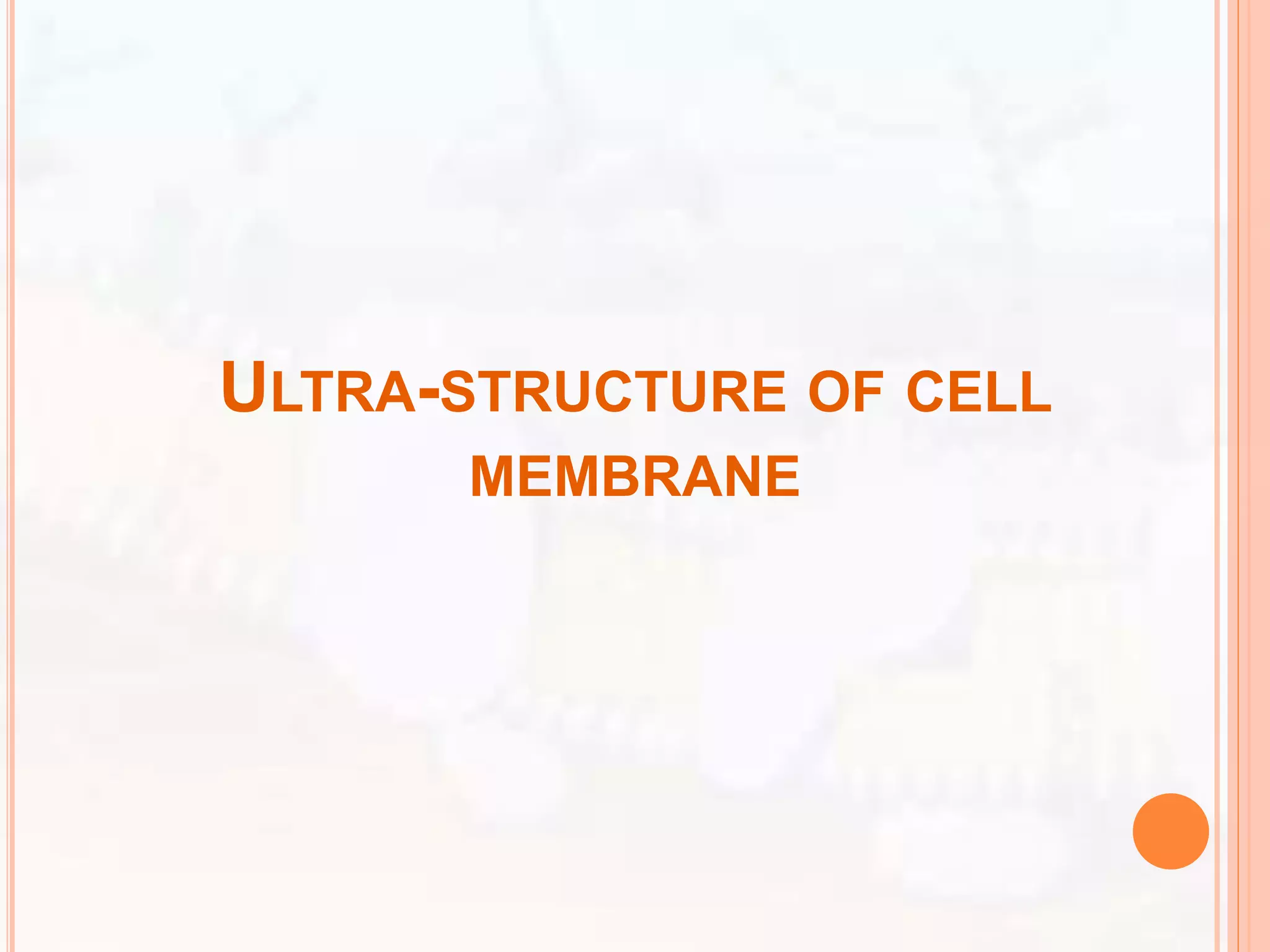 cell membrane | PPTX