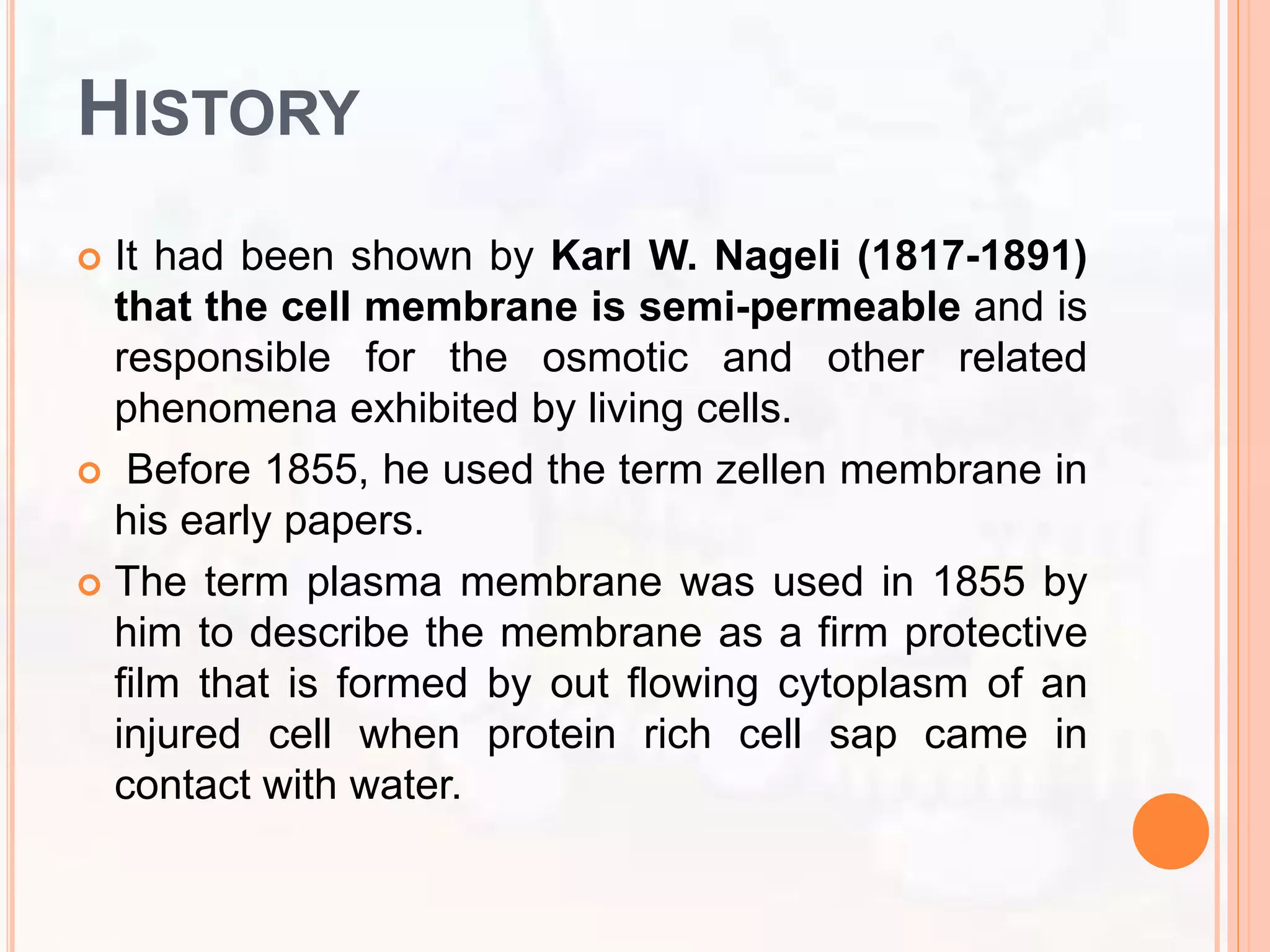 cell membrane | PPTX