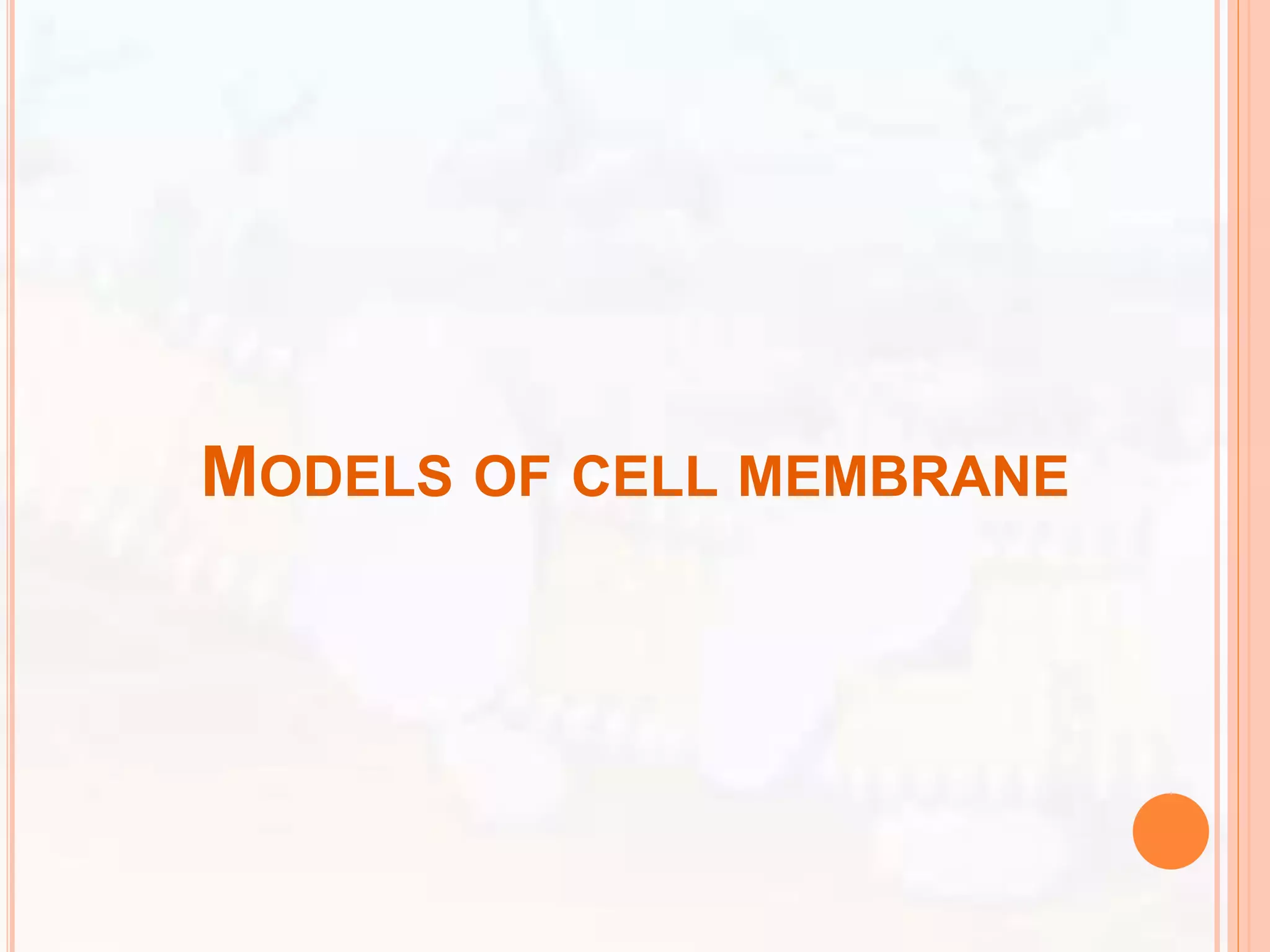 cell membrane | PPTX