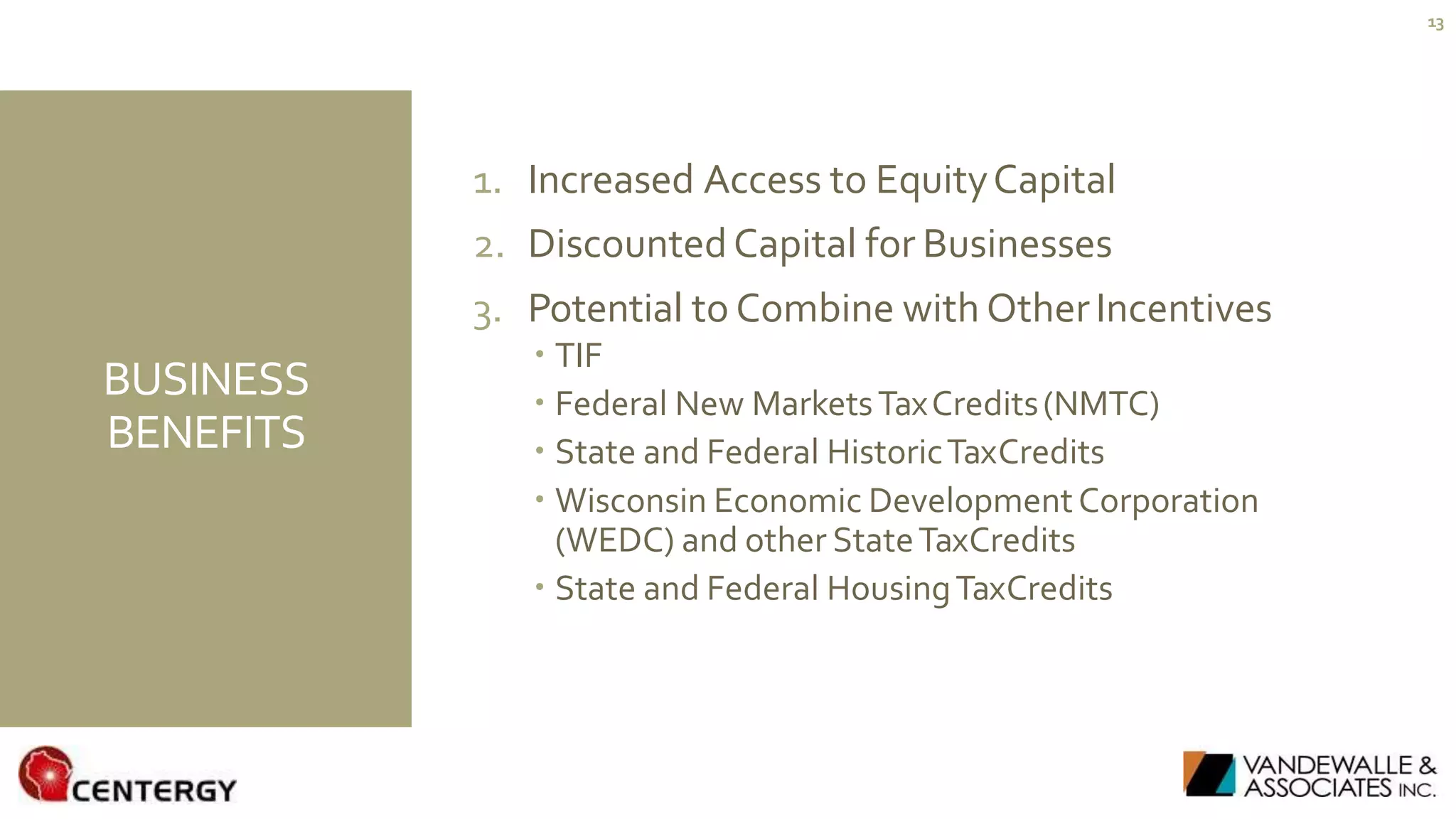 Centergy Opportunity Zone Program Overview | PPT