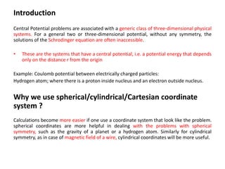 2 Central Potential S.pdf | Physics | Science