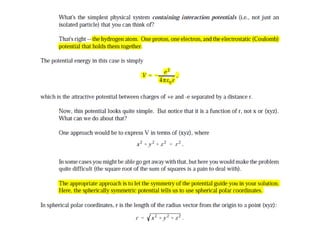 2 Central Potential S.pdf | Physics | Science
