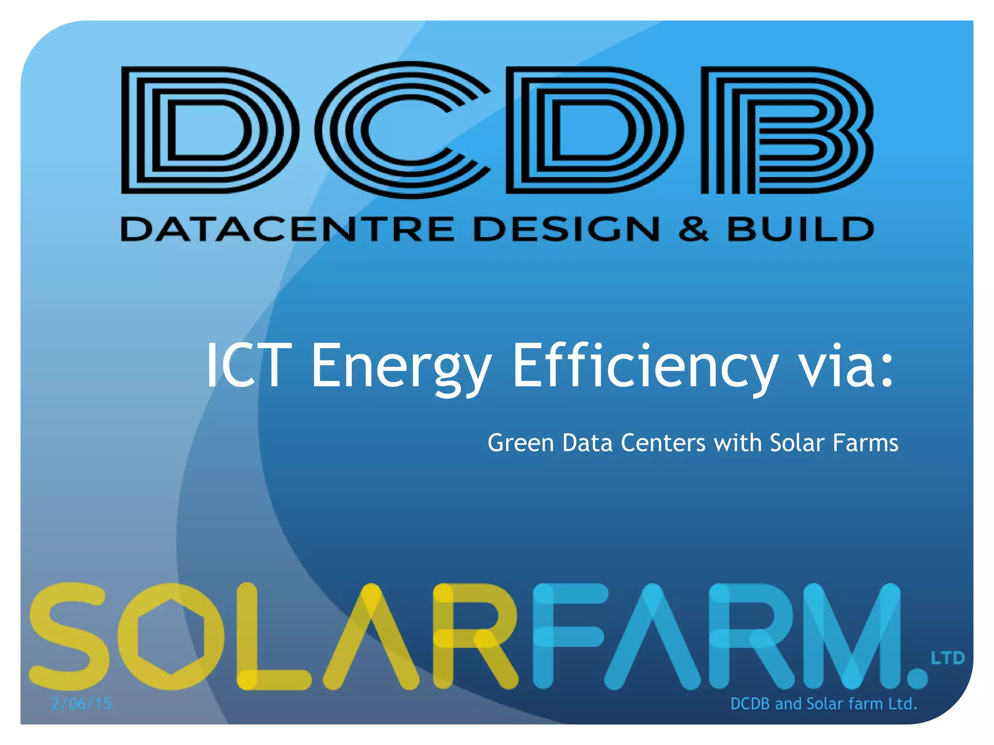 DCDB and Solar | PPTX
