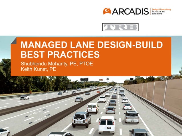 TRB Managed Lane Design Build | PPT