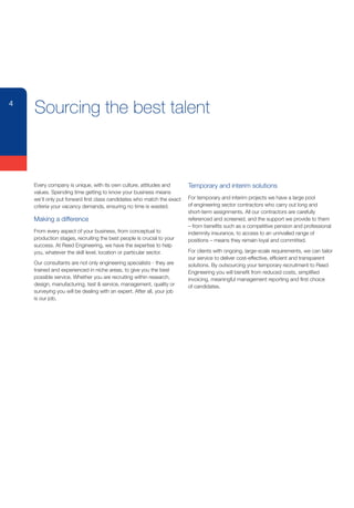 Reed Engineering brochure | PDF