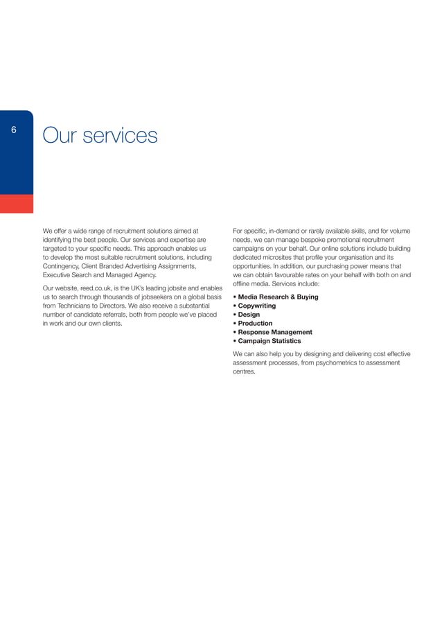 Reed Engineering brochure | PDF