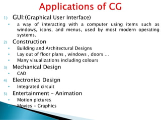 Introduction to Computer Graphics with examples | PDF