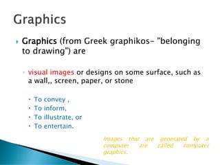 Introduction to Computer Graphics with examples | PDF