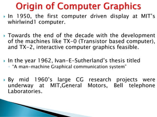 Introduction to Computer Graphics with examples | PDF