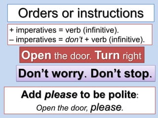 2 c Imperatives and Suggestions | PPSX