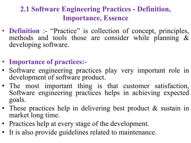 software engineering 2 Chapter notes of software engineering in detail ...