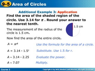 Area of a Circle | PPT