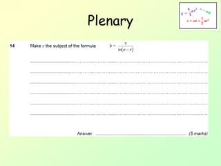 2) Changing the Subject - Harder.pptx