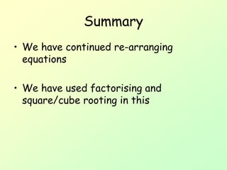 2) Changing the Subject - Harder.pptx