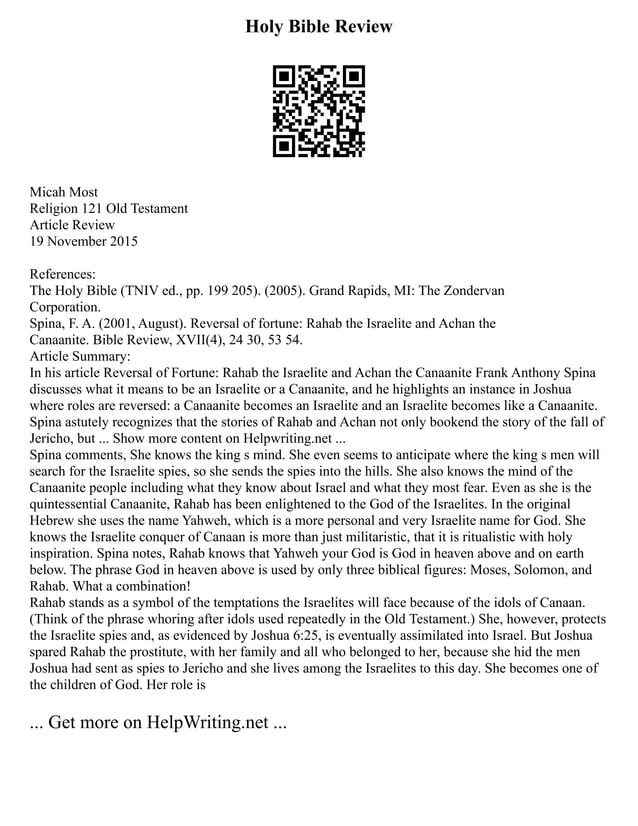 2 Character Analysis Essay Examples With Character | PDF