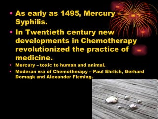 ANTIMICROBIAL CHEMOTHERAPY | PPT