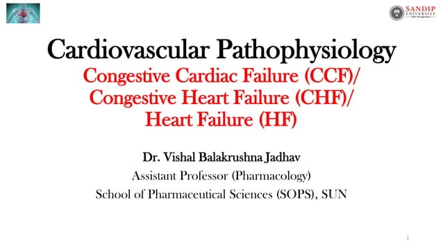 Cardiovascular Pathophysiology- Congestive Cardiac Failure (CCF ...