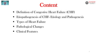 Cardiovascular Pathophysiology- Congestive Cardiac Failure (CCF)/Congestive Heart Failure (CHF ...
