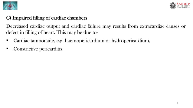 Cardiovascular Pathophysiology- Congestive Cardiac Failure (CCF ...