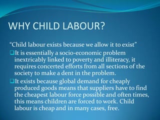 Group 2 - Child Labour | PPTX