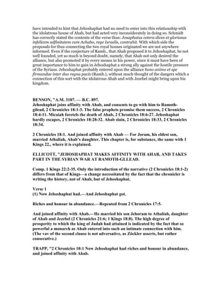 2 chronicles 18 commentary | PDF