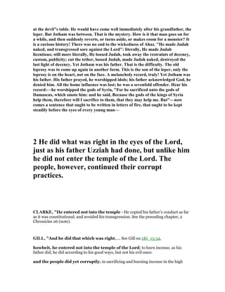 2 chronicles 27 commentary | PDF