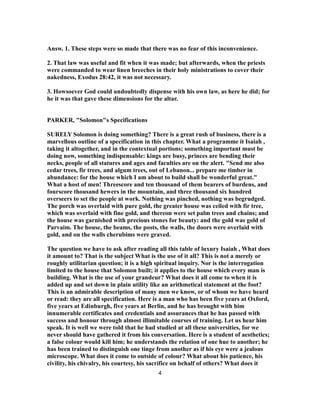 2 chronicles 4 commentary | PDF