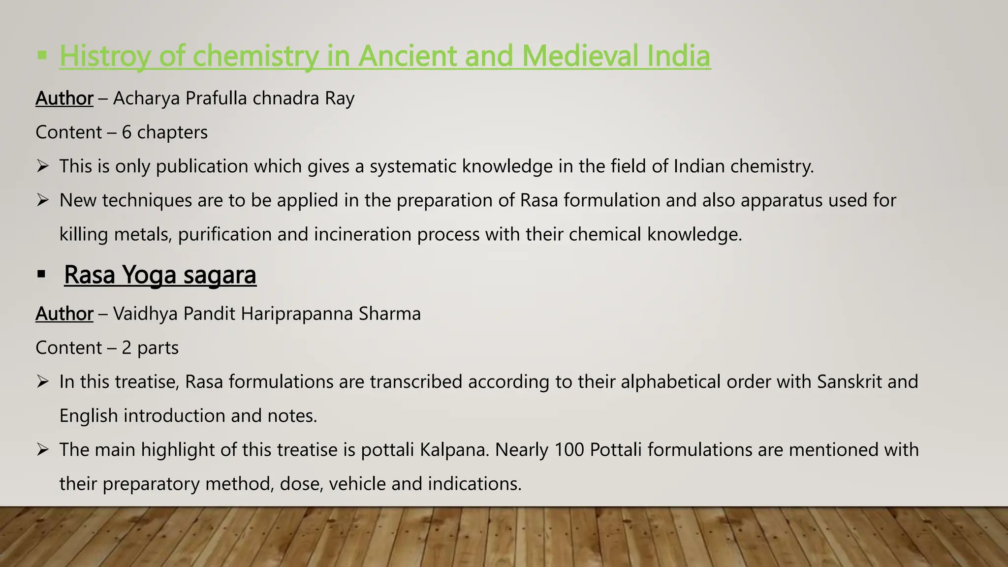 2 Chronological development rasashastra and bhaishjya kalpanapptx | PPTX