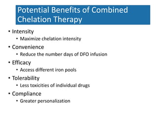 Iron Chelation Therapy | PPTX