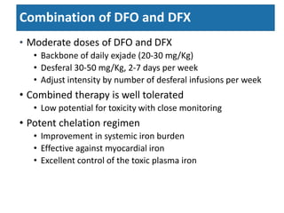 Iron Chelation Therapy | PPTX