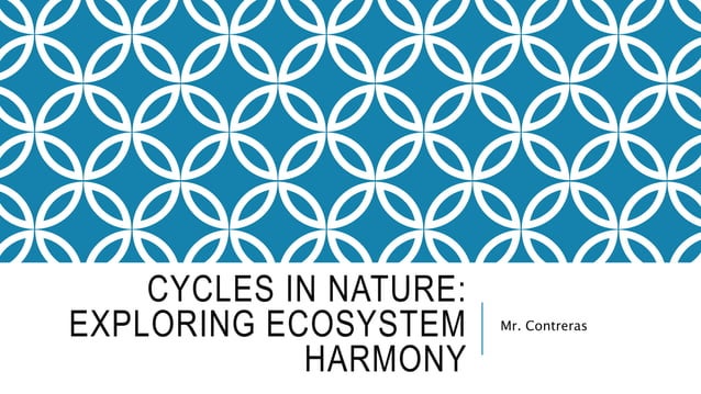 2_clase_Cycles in Nature.pptx cycles of nature | PPTX | Geography | Science